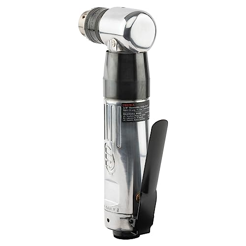 Ingersoll Rand 7807R-A - 3/8" Keyed Chuck, Right Angle Reversible Air Drill, 1800 RPM, 0.33 HP