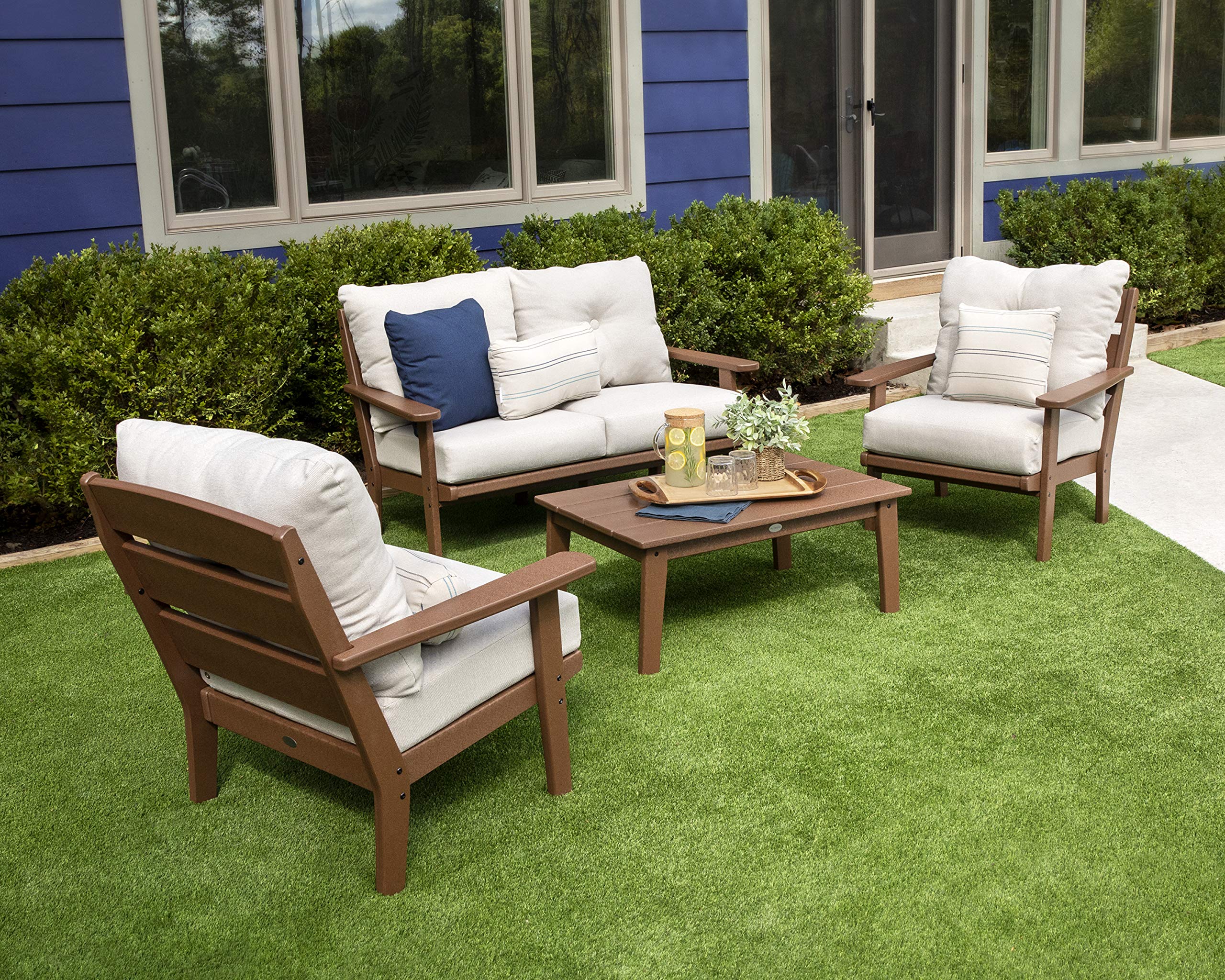 POLYWOOD Lakeside Deep Seating Set / PWS520-2-TE145999