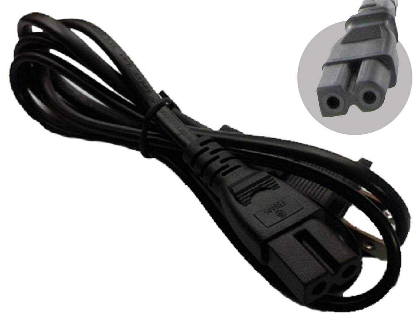 UpBright AC Power Cord Cable Compatible with Sony CDP710 CDP910 CDP-C910 CDP-H3600 CDPM19 CD-PM35 CFM-145TV CDP19 CDP27 CDP37 CDP47 CDP85ES CDP110 CDP190 CDP390 CDP510 CD Player Cassette Radio Boombox