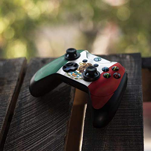 Skinit Decal Gaming Skin Compatible with Xbox One Elite Controller - Originally Designed Mexico Flag Design