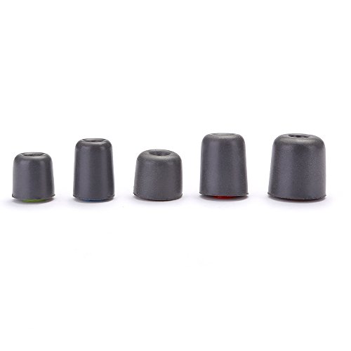 Westone True-Fit Foam & Star Silicone Replacement Eartips - 10 Pair Pack, Fit Kit with Multiple Ear Sizes
