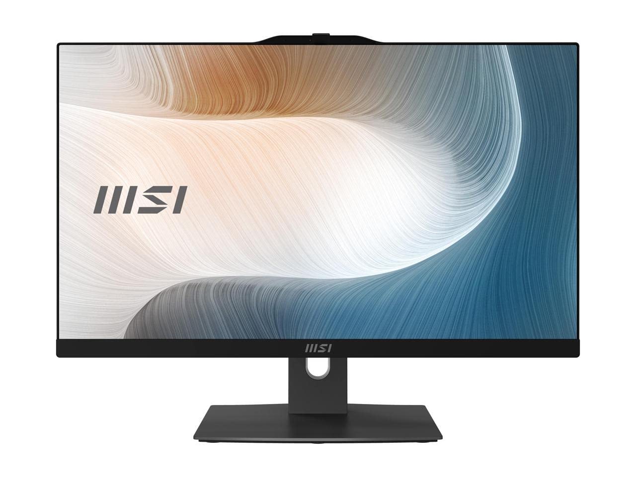 MSI Modern AM242P 11M Modern AM242P 11M-1069US All-in-One Computer - Intel Core i3 11th Gen i3-1115G4-8 GB RAM - 256 GB SSD - 23.8" Full HD 1920 x 1080 - Desktop - Black