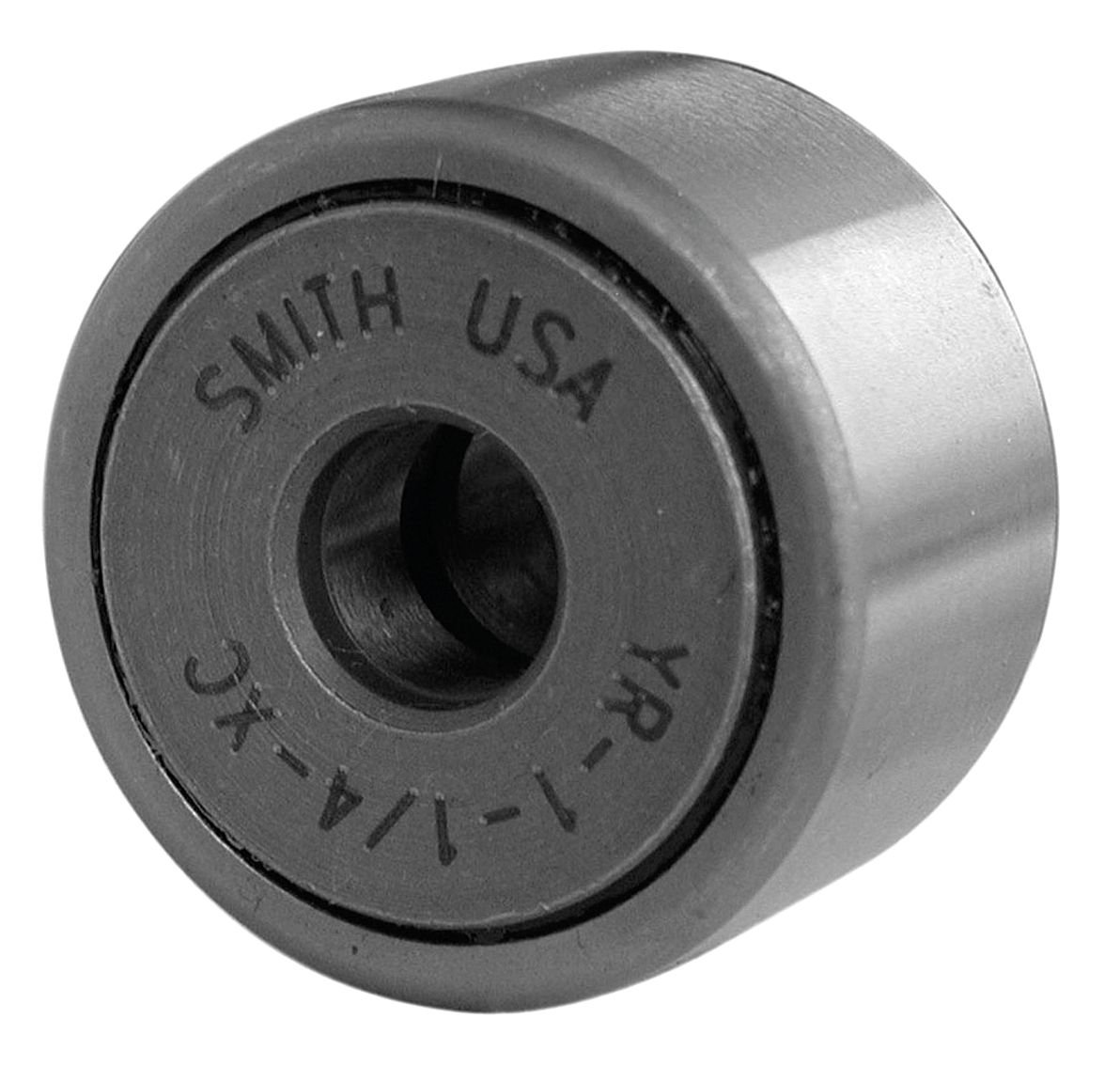 Smith Bearing YR-1 1/2-XC Cam Follower Needle Roller Bearing, Crowned-Yoke Type, Sealed, 1.500"