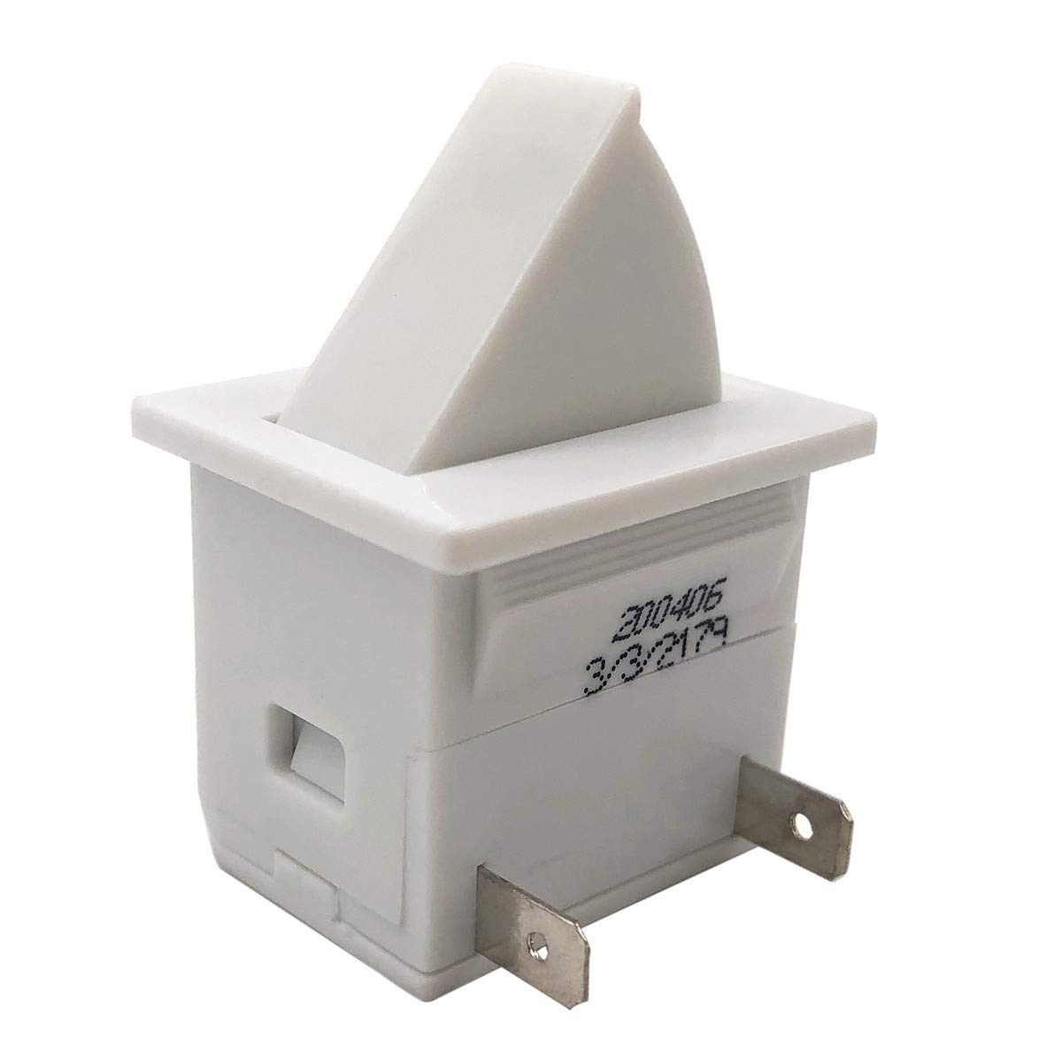 Refrigerator Door Light Switch 2 Feet Replacement for WR23X23343 WR23X10530 Fit for GE Whirlpool Admiral Amana Crosley Jenn-Air KitchenAid Magic Chef Supco Refrigerator Door With Built In Models