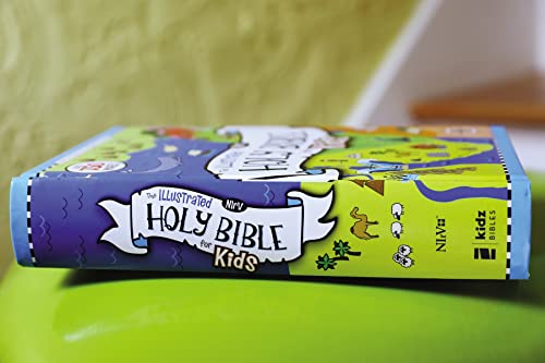 NIrV, The Illustrated Holy Bible for Kids, Hardcover, Full Color, Comfort Print: Over 750 Images