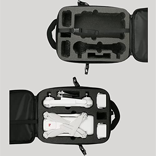 FSum Portable Canvas Shoulder Bag for FIMI X8 Drone Travel Storage Protection Case Box, Black