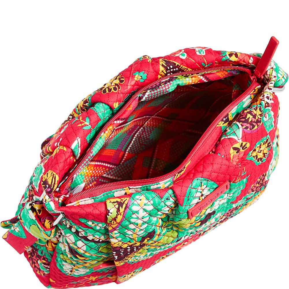 Vera Bradley Women's Hadley Crossbody Falling Flowers Crossbody Bag