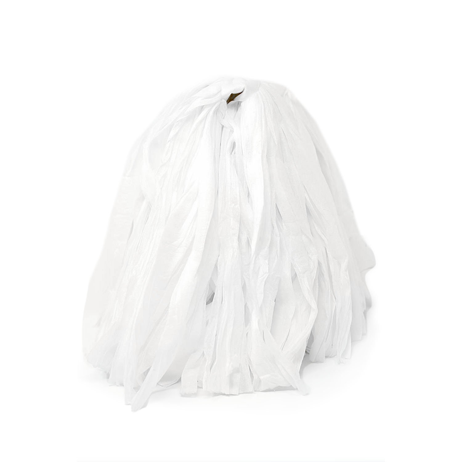 KLEEN HANDLER Disposable Industrial Mop Head Replacement, Non-Woven Cut End Floor Cleaning Wet Mop Head Refill (Pack of 12)