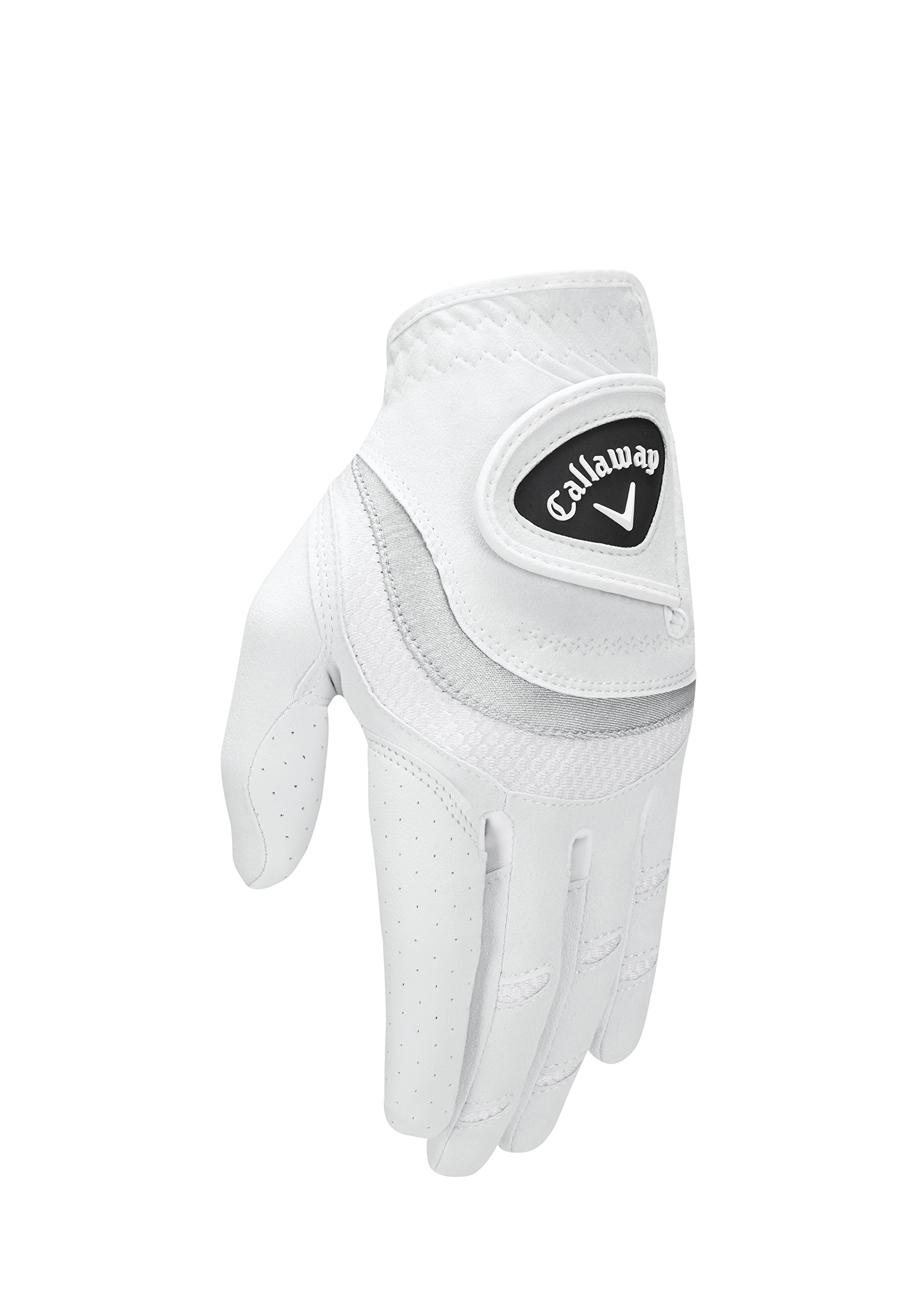 Callaway Golf Female Uptown Glove Golf Glove 2017 Uptown Wlh M Wht 17 White, Medium
