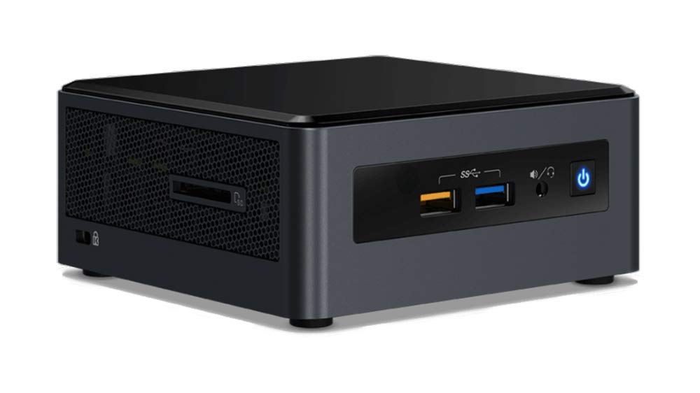 NUC BOX8I3CYSN2 Home & Business Mini Desktop Black (Intel i3-8121U 2-Core, 4GB RAM, 1TB SATA SSD, AMD Radeon 540, WiFi, Bluetooth, 4xUSB 3.1, 2xHDMI, SD Card, Win 10 Pro) with Hub