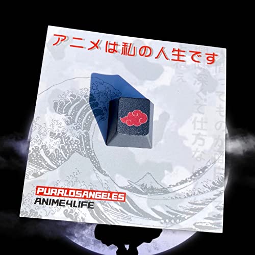 PURR Anime Gaming Keycaps Keyboard Accessories Gaming Keycaps (Akatsuki 暁)