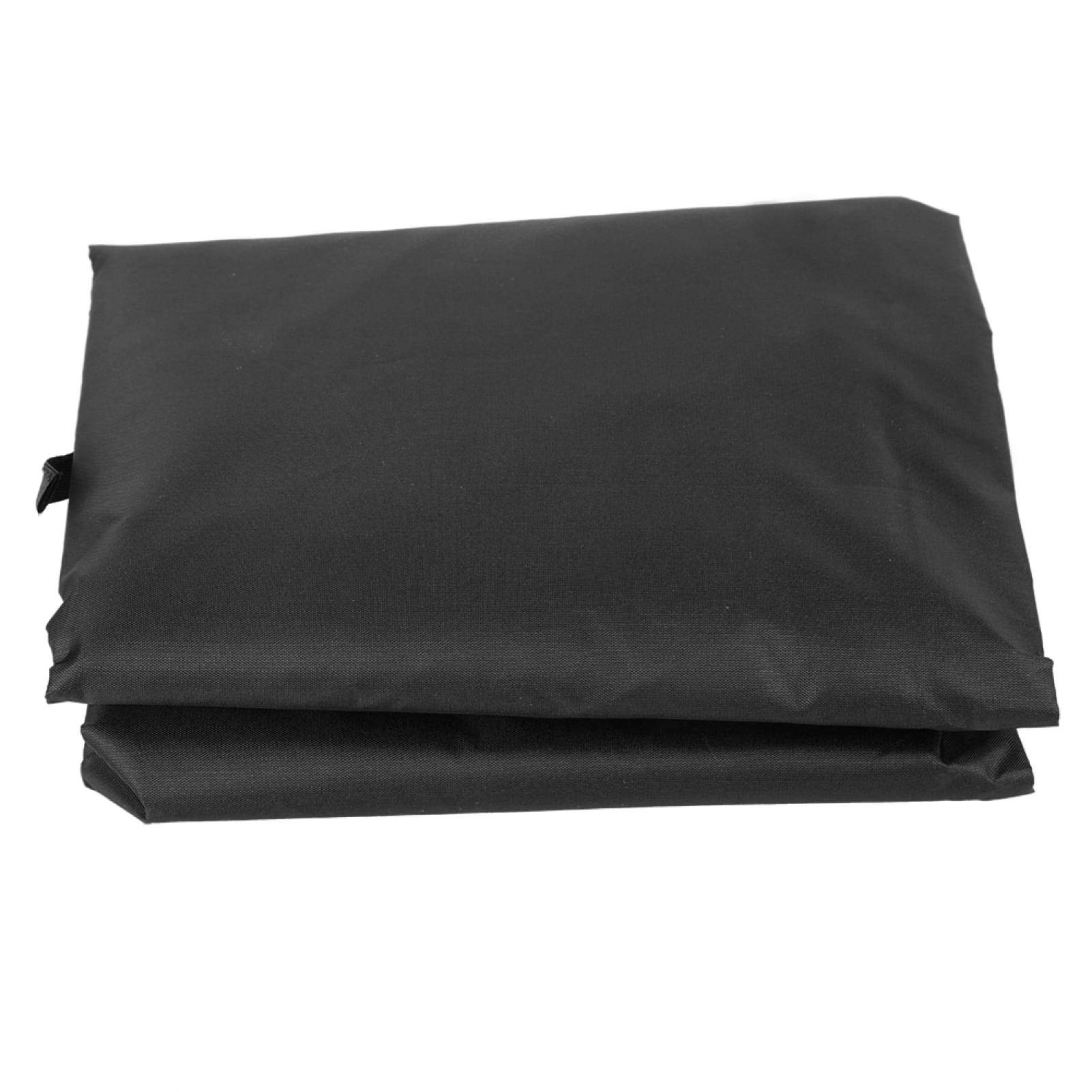 Outdoor Swing 3 Seater Swing Chair Waterproof Swing Seat Pads Replacement for Patio Garden Yard(Black).