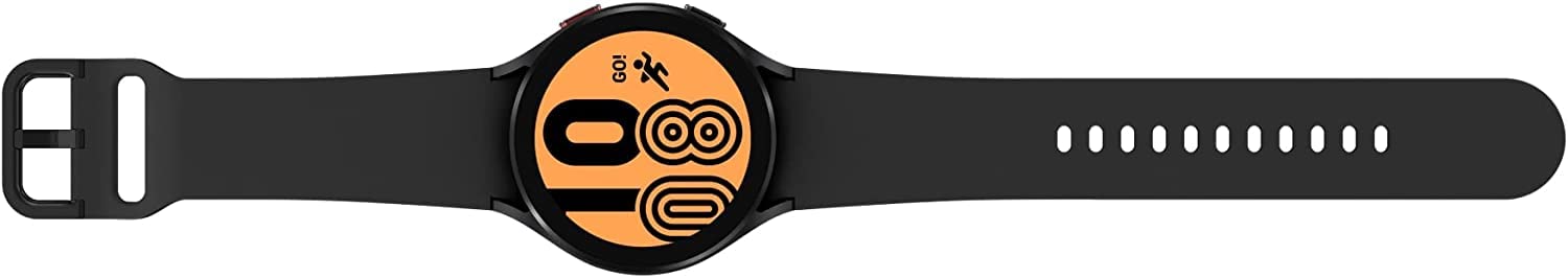 Samsung Galaxy Watch 4 Smartwatch 44mm with Extra Band Included, Bluetooth / Wifi Only, Black (SM-R870NZKCXAA)