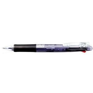 Zebra B4sa1 Clip-on Multi Multifunctional Pen (0.7mm Black, Blue, Red and Green + 0.5mm Mechanical Pencil) - Black Barrel & 4colors Ink Pens Refills Value set(with Our Shop Original Description of Goods)