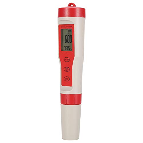 GLOGLOW 0.00 to 14.00pH Water Quality Test Pen, Water Quality Tester, for Fish Industrial Wastewater Laboratories Aquarium