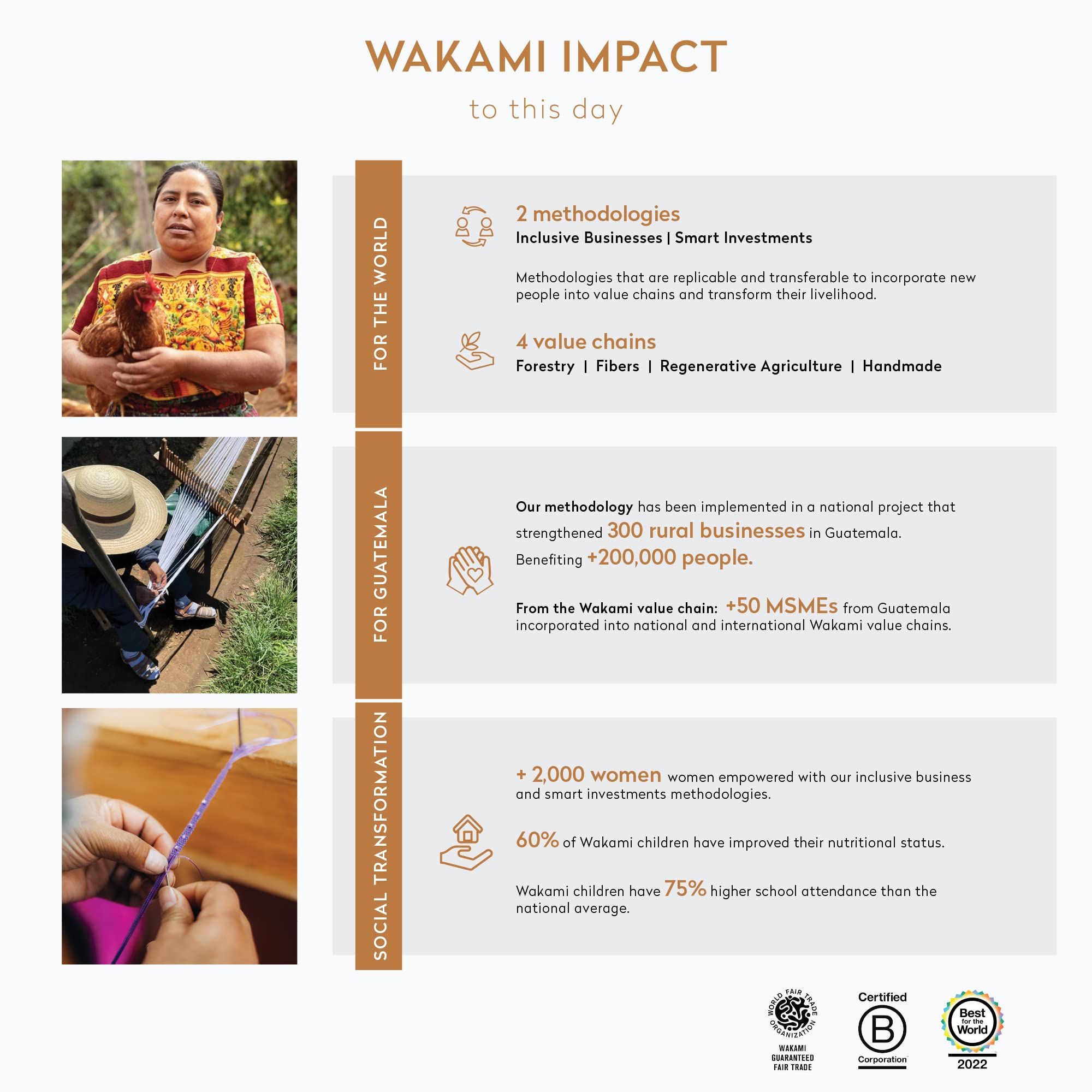 Wakami Earth Handmade Boho Bracelets Set of 7 | Braided Indie Bracelets for Women and Men | Beaded, Stackable, Handmade by Artisans, Waterproof Waxed Thread | EARTH