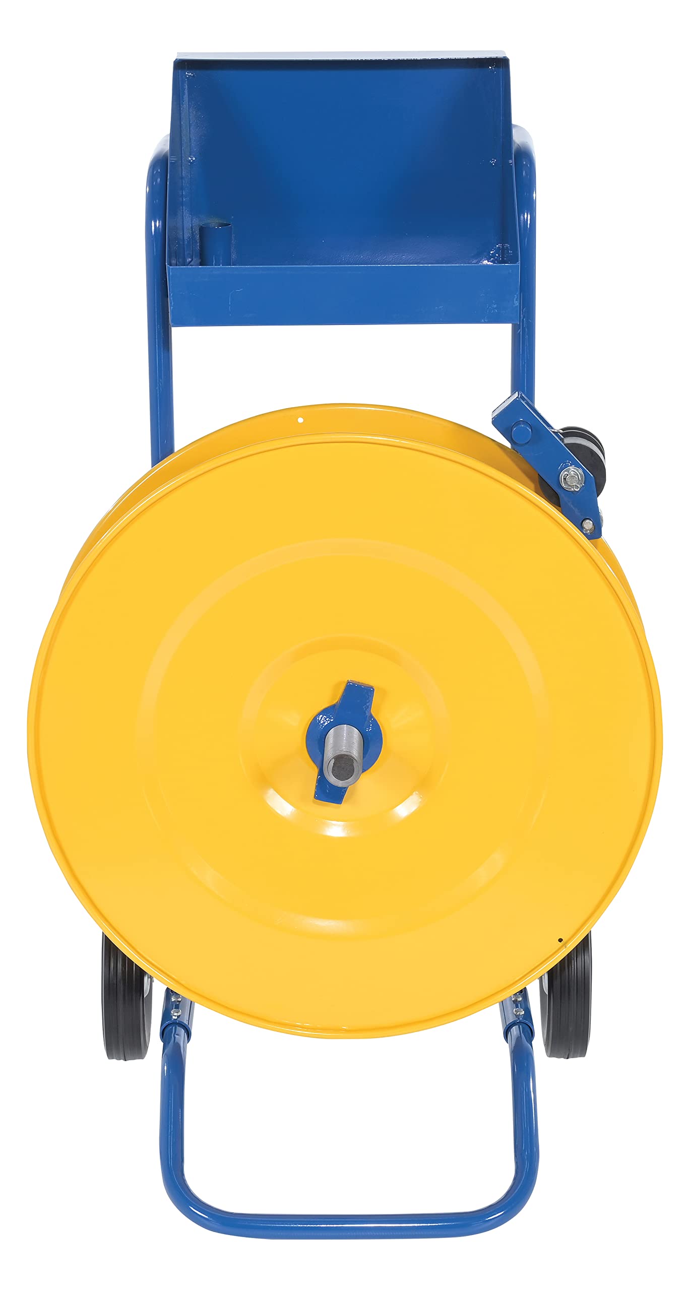 Vestil STRAP-PS-HD Steel Strapping Cart with Powder Coat Finish, 24-7/8" Width, 43" Height, 20-1/2" Depth