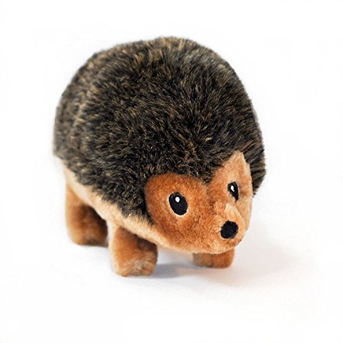 ZippyPaws 12-Inch Hedgehog Squeaky Plush Dog Toy, X-Large for All Breed Sizes