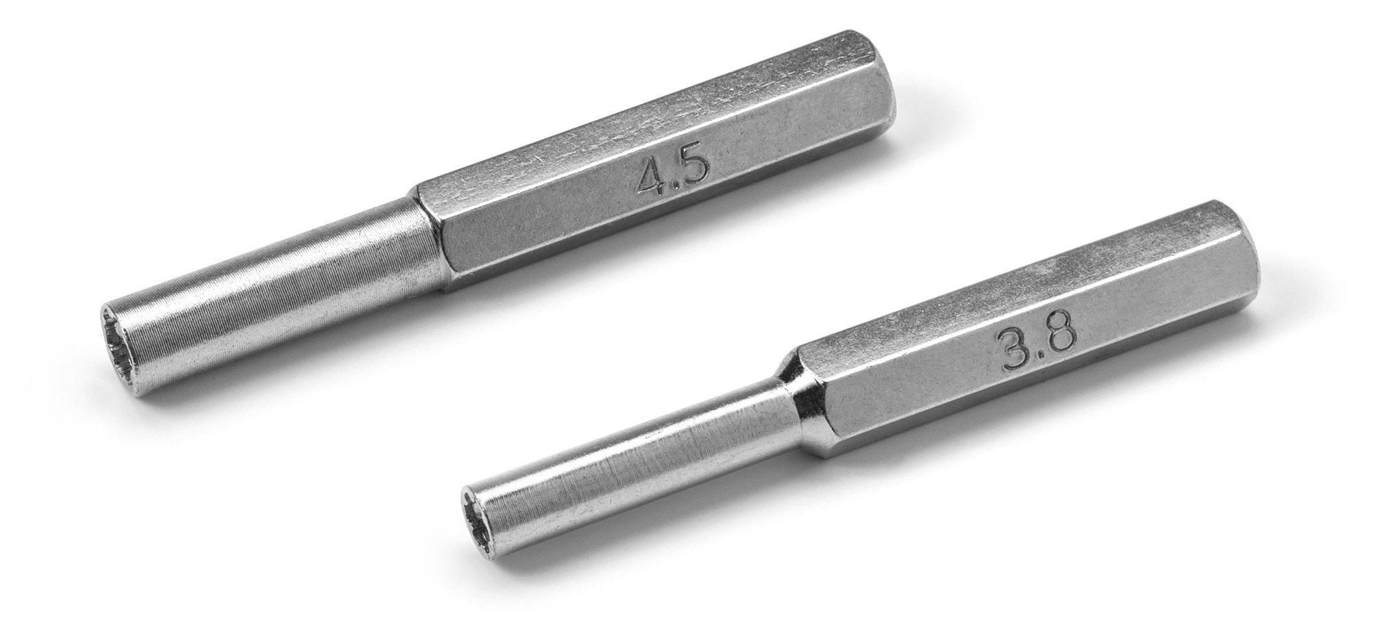 Security Bit Steel SET 3.8mm + 4.5mm Security Bit Screwdriver Tool (7cm Length) Open NES SNES N64 Super Nintendo 64 Cartridges & Systems