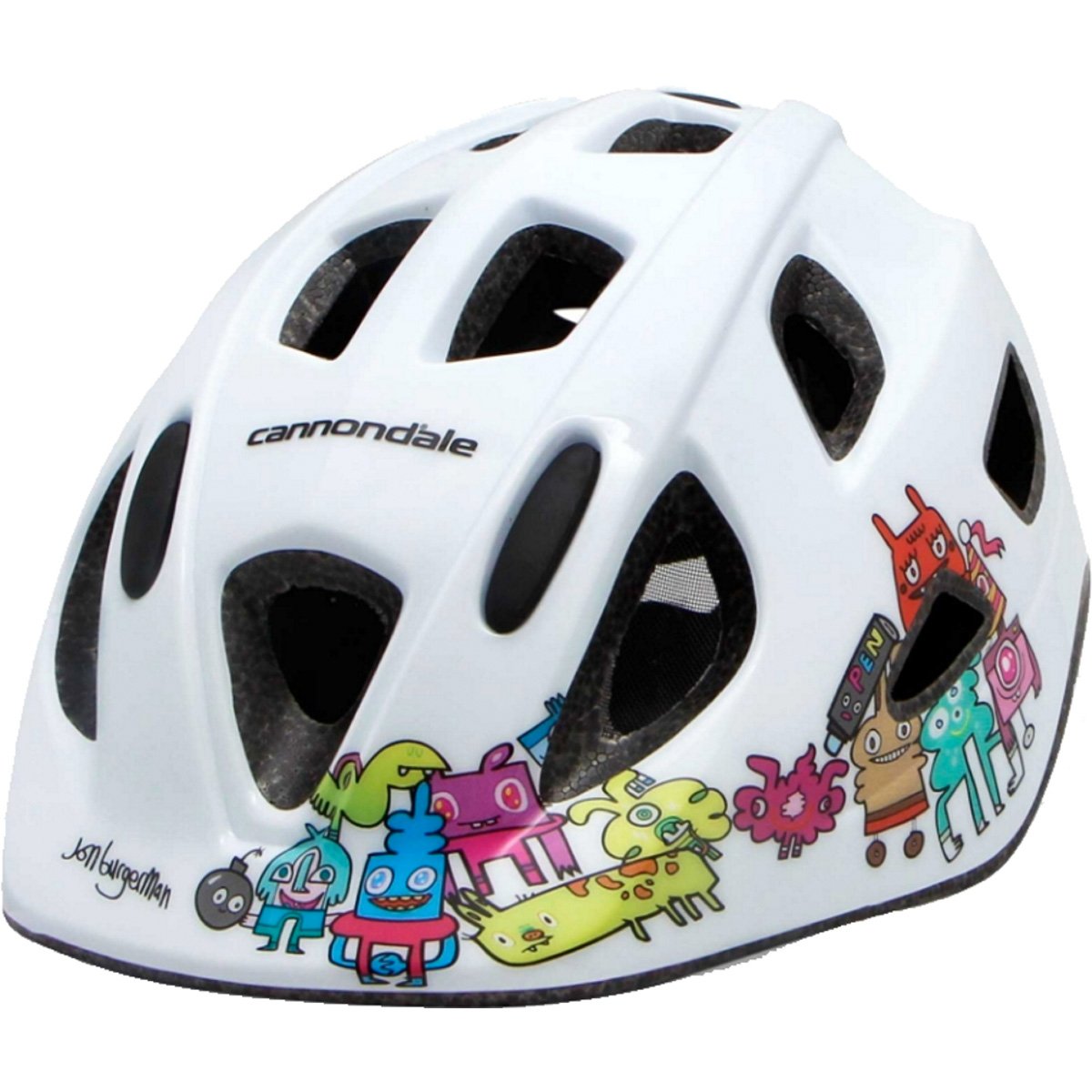 Cannondale Quick Jr Burgerman Colab Kids Hemet 2018 Teal XS-SM-48-54CM