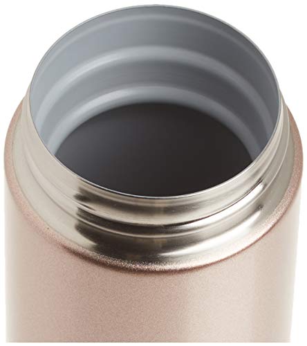 Zojirushi Stainless Steel Travel Mug with Tea Leaf Filter, 11-Ounce/0.34-Liter, Pink Champagne
