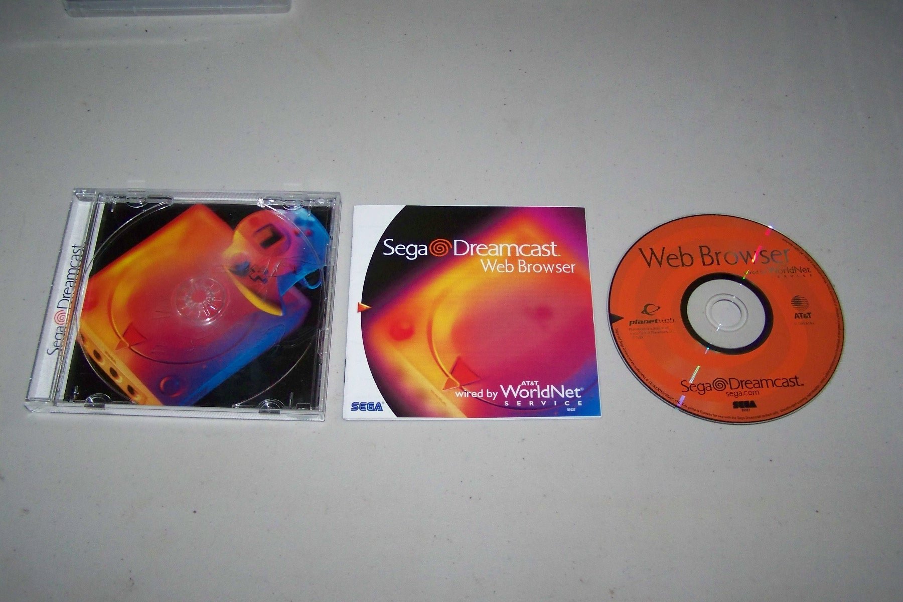 Sega Dreamcast Web Browser