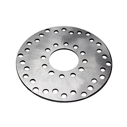 PRO BAT Rear Brake Master Cylinder Caliper Assembly+Brake Disk Rotor+Brake Pad for 50cc 70cc 90cc 110cc 125cc Chinese Quad Taotao Boulder B1 Coolster 3050HD ATV Kids Four Wheeler
