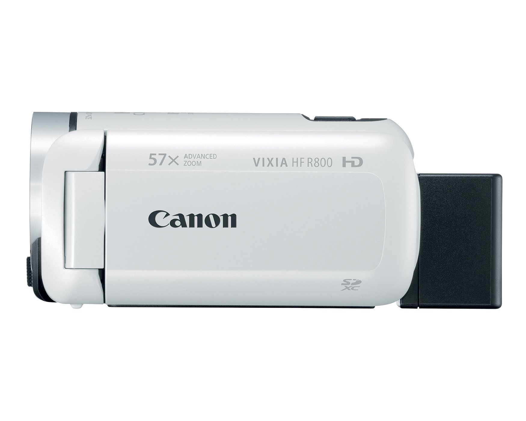 Canon VIXIA HF R800 HD Camcorder (White), Approx. 8.3 oz. Body Only (1960C003)