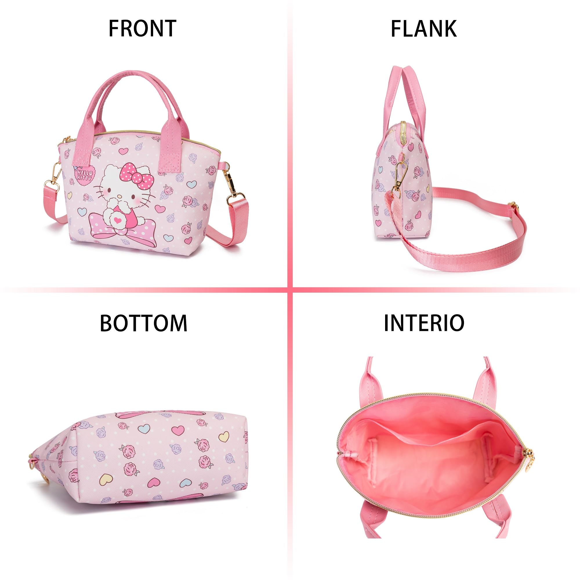 Cute Mini Crossbody Purse, Small Soft PU Leather Messenger Shoulder Bag, Great Gift Idea for Girls, A-g-e-s 3-6