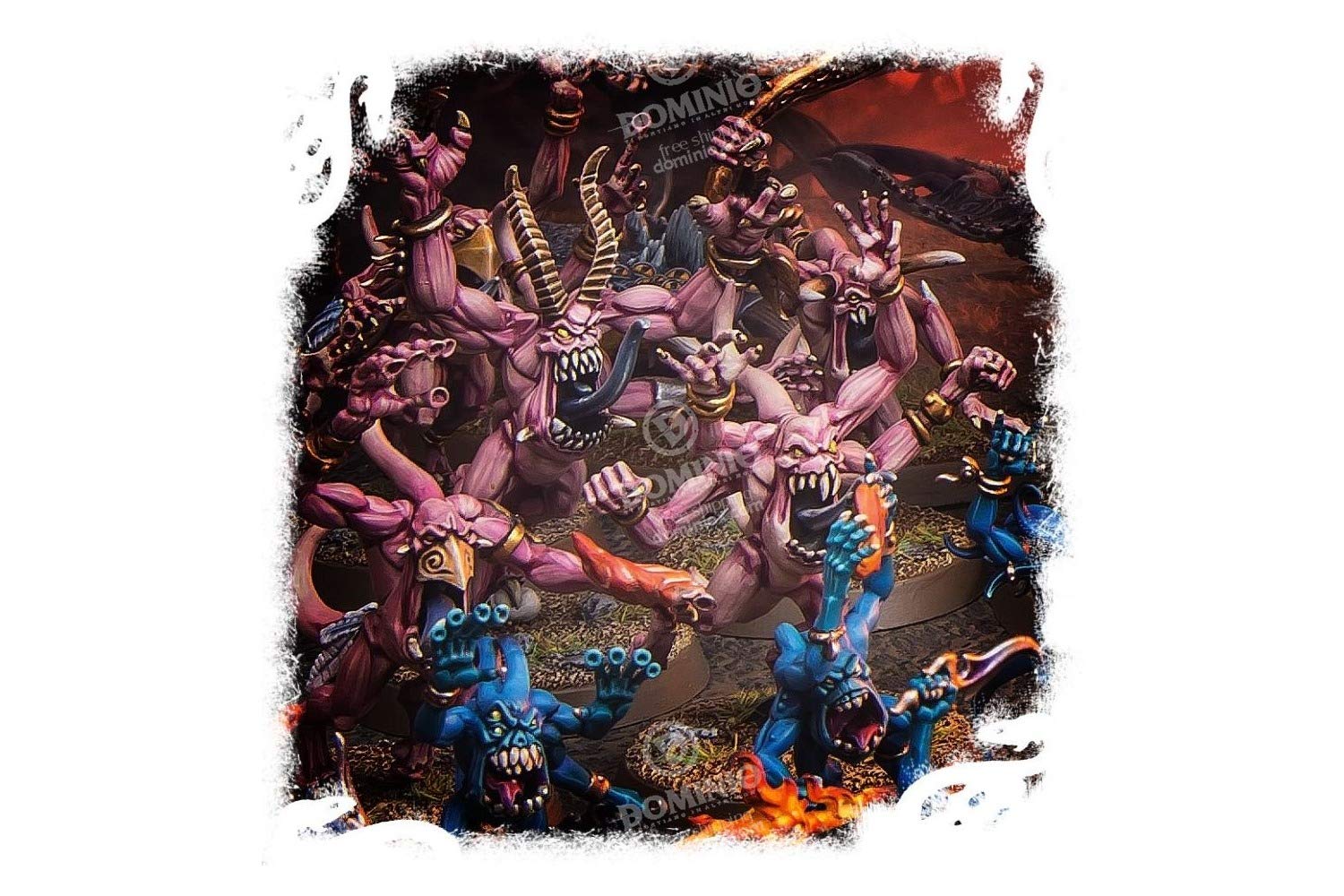 Warhammer 40000 Games Workshop Daemons of Tzeentch Pink Horrors