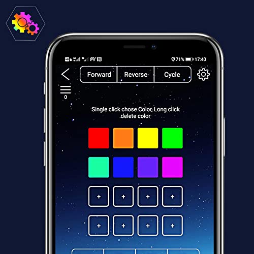 RWALOMOP LED Exit Sign with Emergency Lights, Two LED Adjustable Head Emergency Exit Lights, Hexagon Led Light for Bedroom/Gaming Room RGB Decor,led Wall Decor/Lighting Hexagon