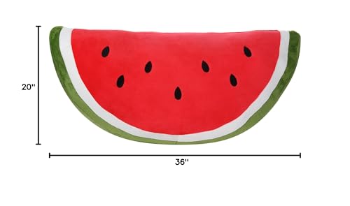 Watermelon Pillow Kids Stuffed Plush: Girls Melon Slice Throw Stuff Toy