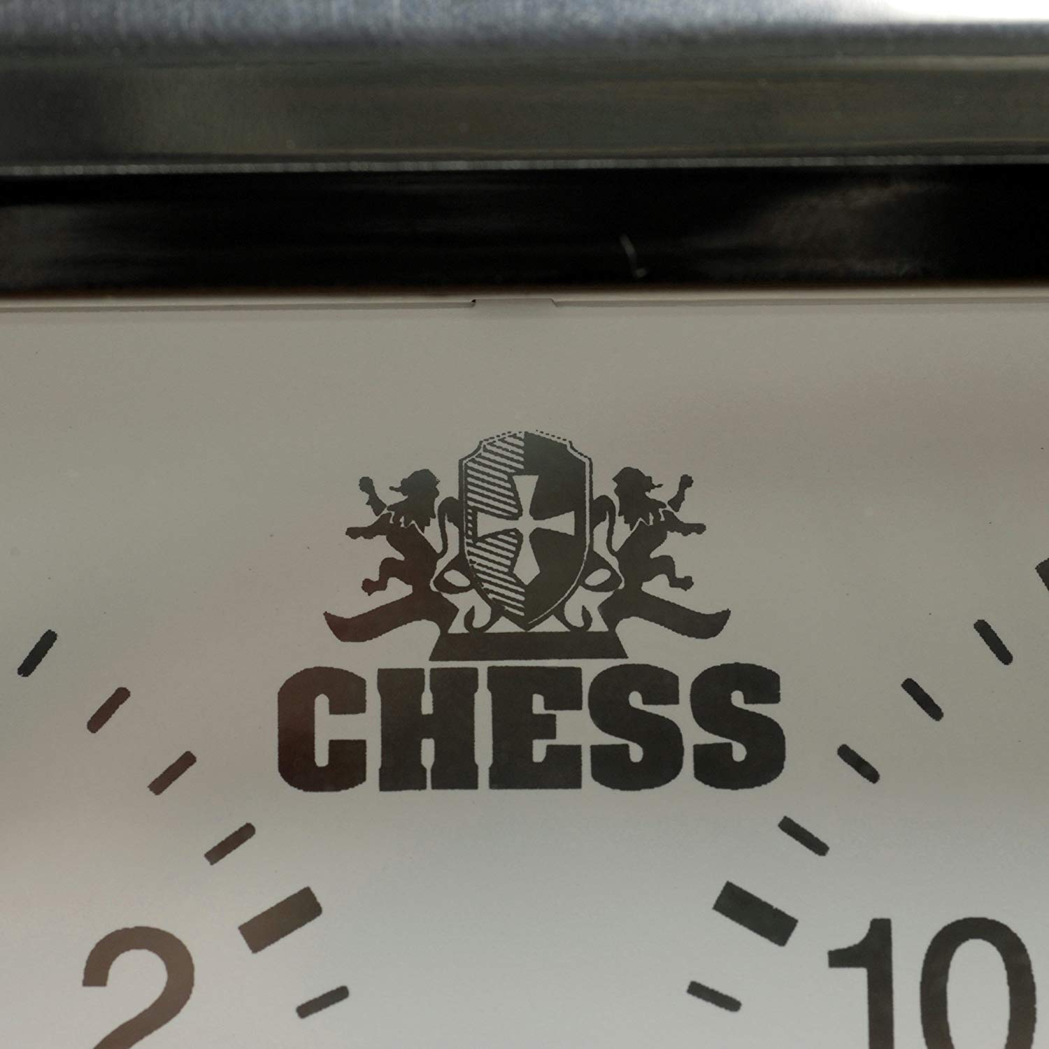 WE Games Royal Crest Analog Chess Clock/Timer by Wood Expressions