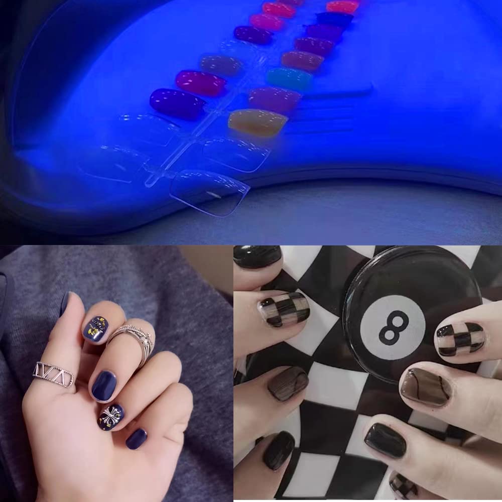 ZOELASS Big Chip 395nm Flash Cure lamp for Gel Nails with Gooseneck and clamp Portable UV Blacklight 5V USB Input (Sliver 2W)