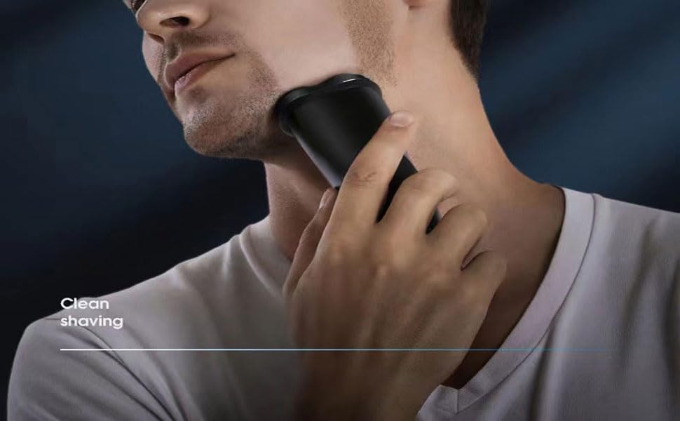 Electric Razor for Men, Electric Shavers for Men Electric Shavers Wet & Dry Use Rechargeable Shavers for Men IPX7 Waterproof with Nose Trimmer Sideburns Trimmer.