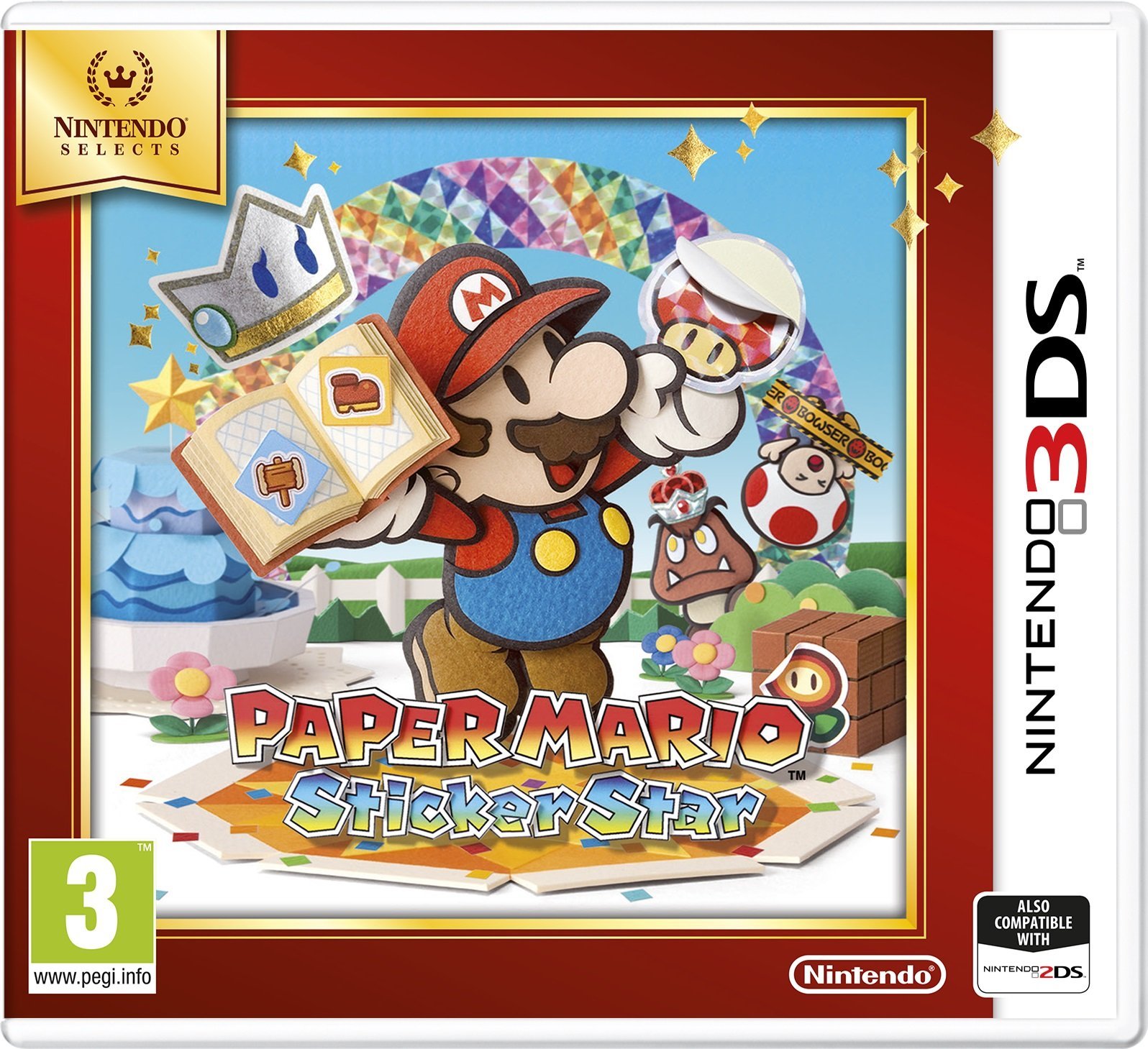 Nintendo Selects - Paper Mario Sticker Star (Nintendo 3DS)
