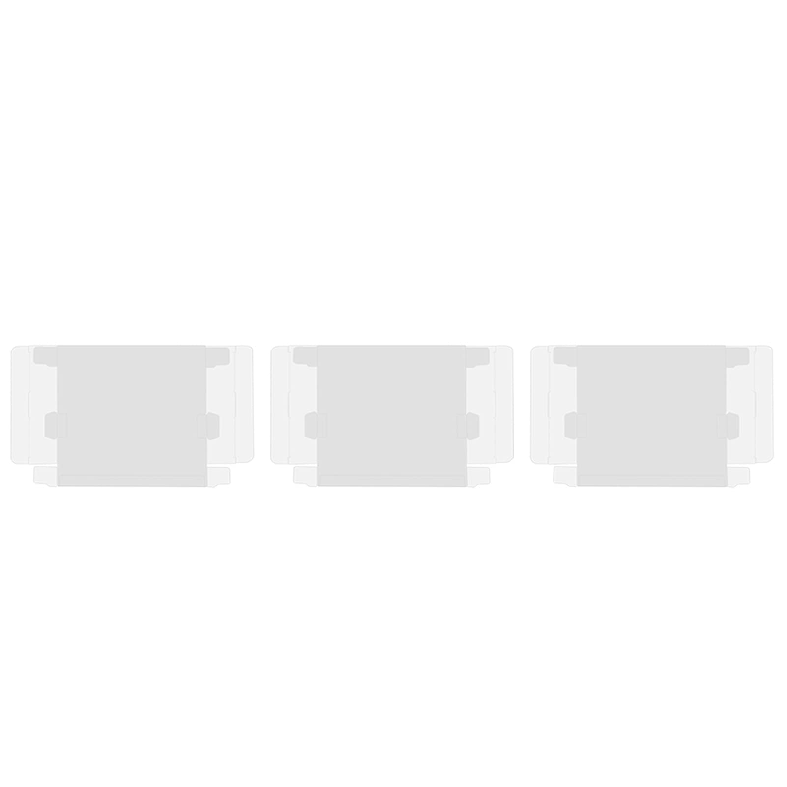 Game Boy Box Protector,Cartridge Case for GBA, 10pcs Transparent Cover Protector Box Game Boy Boxed Anti