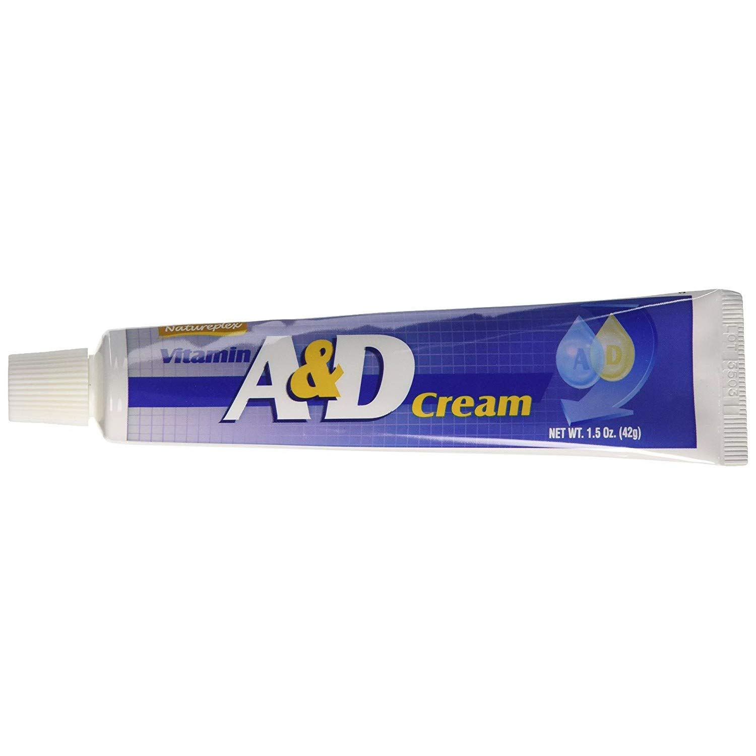 Vitamin A & D Cream - Prevent Diaper Rash, 1.5 oz,(Natureplex)