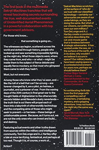 Sekret Machines Book 1: Chasing Shadows (1) [Paperback] DeLonge, Tom; Hartley, AJ; Levenda, Peter and Semivan, Jim [Paperback] DeLonge, Tom; Hartley, AJ; Levenda, Peter and Semivan, Jim