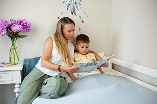Sensory Bed Sheet + 2 Complimentary Sensory Brushes - Compression Alternative to Weighted Blanket - Breathable Stretchy Cool Comfy - SPD Anxiety ADHD & Autism (Gray, Full)