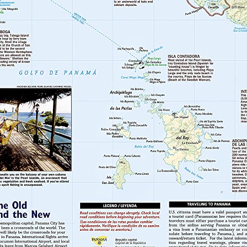 Panama Map (National Geographic Adventure Map, 3101)
