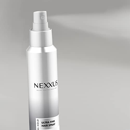 Nexxus Ultra Fine Hair Spray for lightweight hold Weightless Hold Dry Texture Finishing Hairspray 5 oz