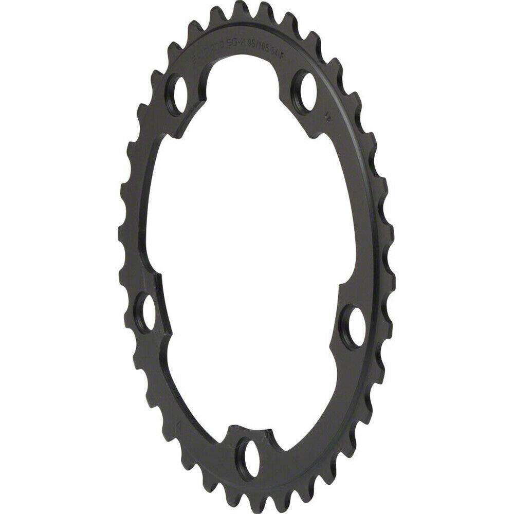 SHIMANO FC-6750 Compact Chainring - 110mm, 34T, Dark Grey