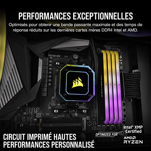 CORSAIR VENGEANCE RGB RS 32GB (2x16GB) DDR4 3600 (PC4-28800) C18 Desktop memory