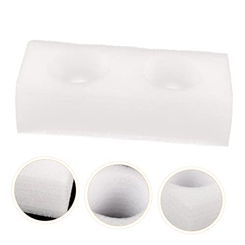 Didiseaon 4 pcs Takeaway Cup Holder can Carrier Coffee Mug Holder Floating Drink Holder for Pool Disposable Drink Carrier Coffee Drinks Drink take Dish Rack White epe Pearl Cotton