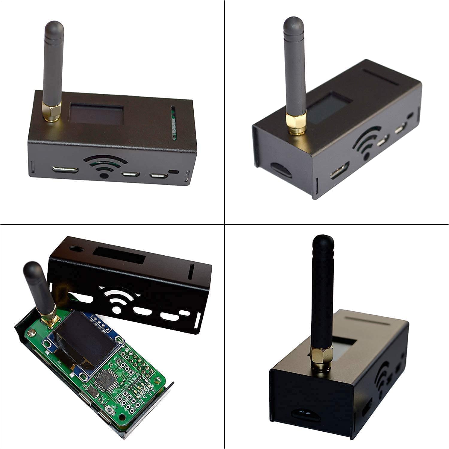 GOOZEEZOO MMDVM Hotspot Spot Radio Station WiFi Digital Voice Modem Work Contained with Raspberry Pi Zero W with Firmware V4.1.5 UHF Supports C4FM YSF POCSAG NXDN DSTAR P25 DMR