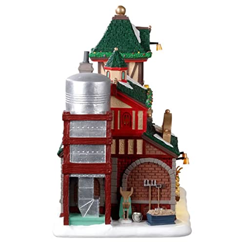 Lemax Village Collection Santa's Reindeer Stables, Battery Operated