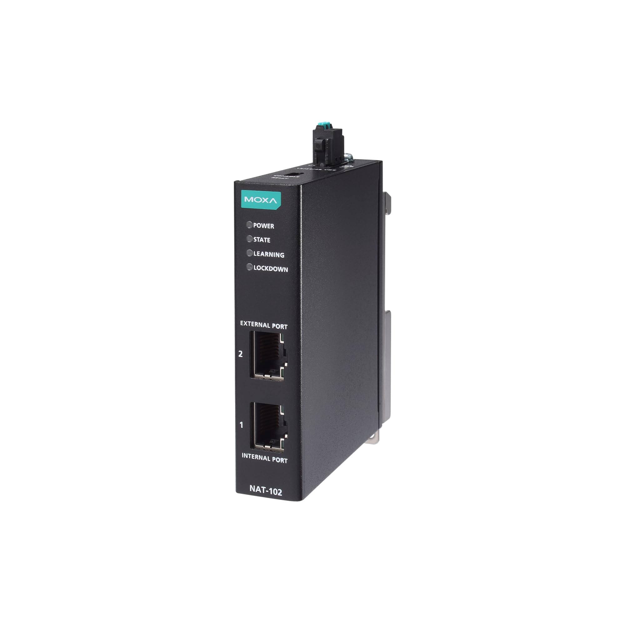 NAT-102-T, 2-Port Industrial Network Address Translation (NAT) Devices, -40 to 75°C Operating Temperature
