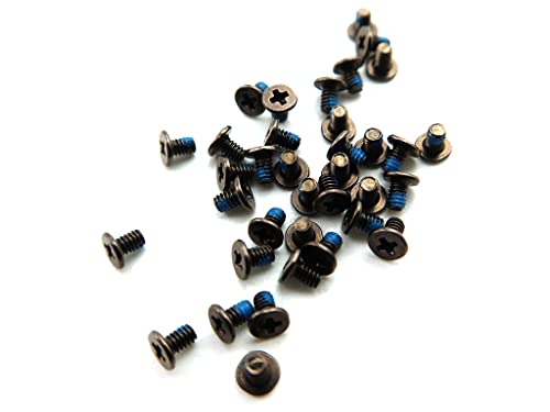 Nylok Patch Flat Phillips Head M2x3mm Screws 500 Pieces Package 578450-001 Compatible Replacement Spare Part for HP Compatible and Other Systems