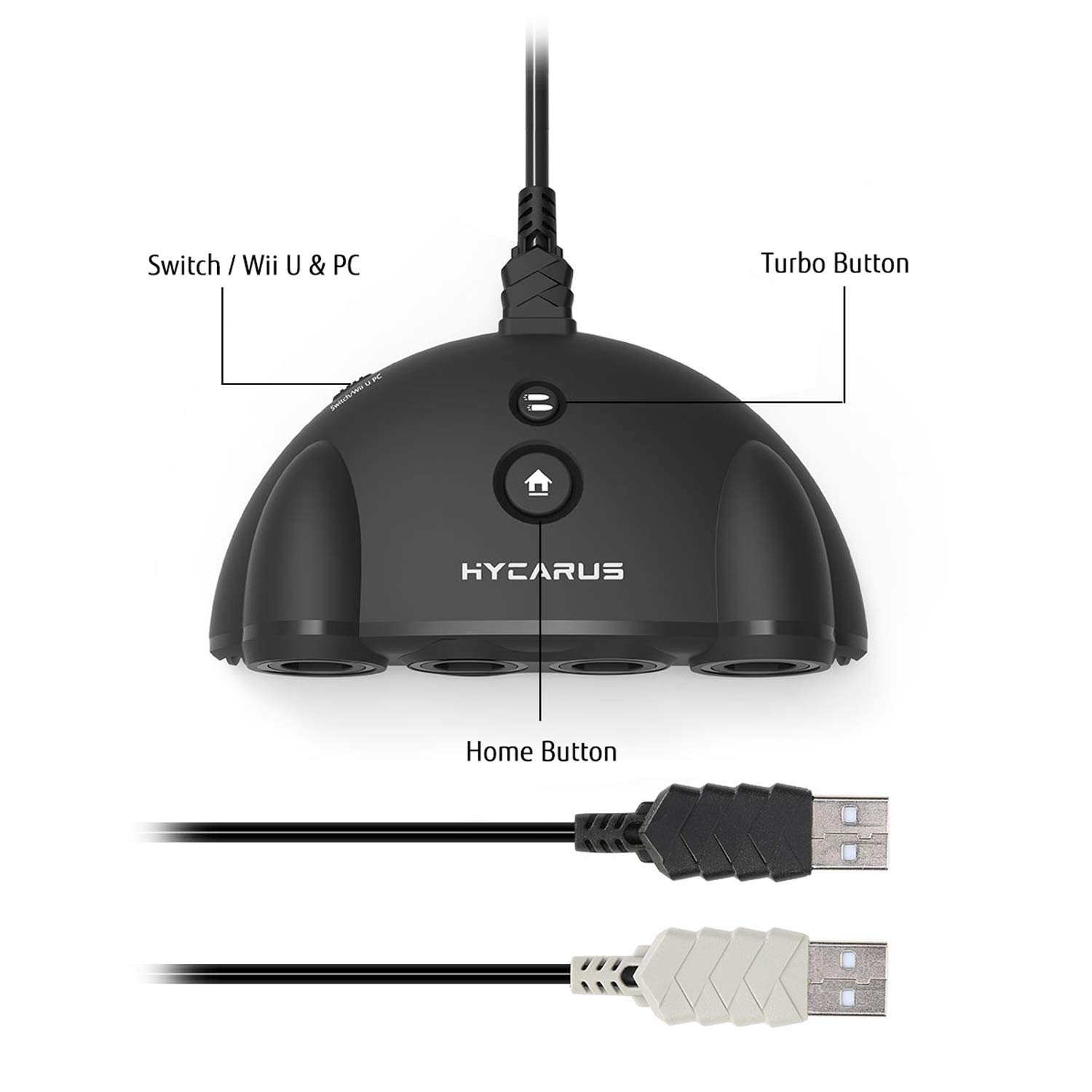 Switch GameCube Controller Adapter, Switch GameCube Adapter with Turbo and Home Buttons, GameCube Switch Adapter for Switch, GameCube Adapter for Switch, GameCube Controller Adapter Switch